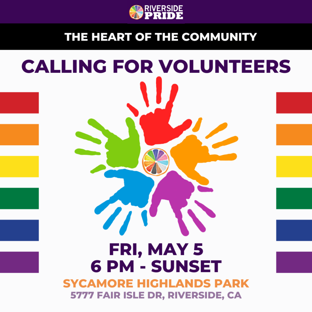 Volunteer Meet and Greet - Riverside LGBTQ+ Pride