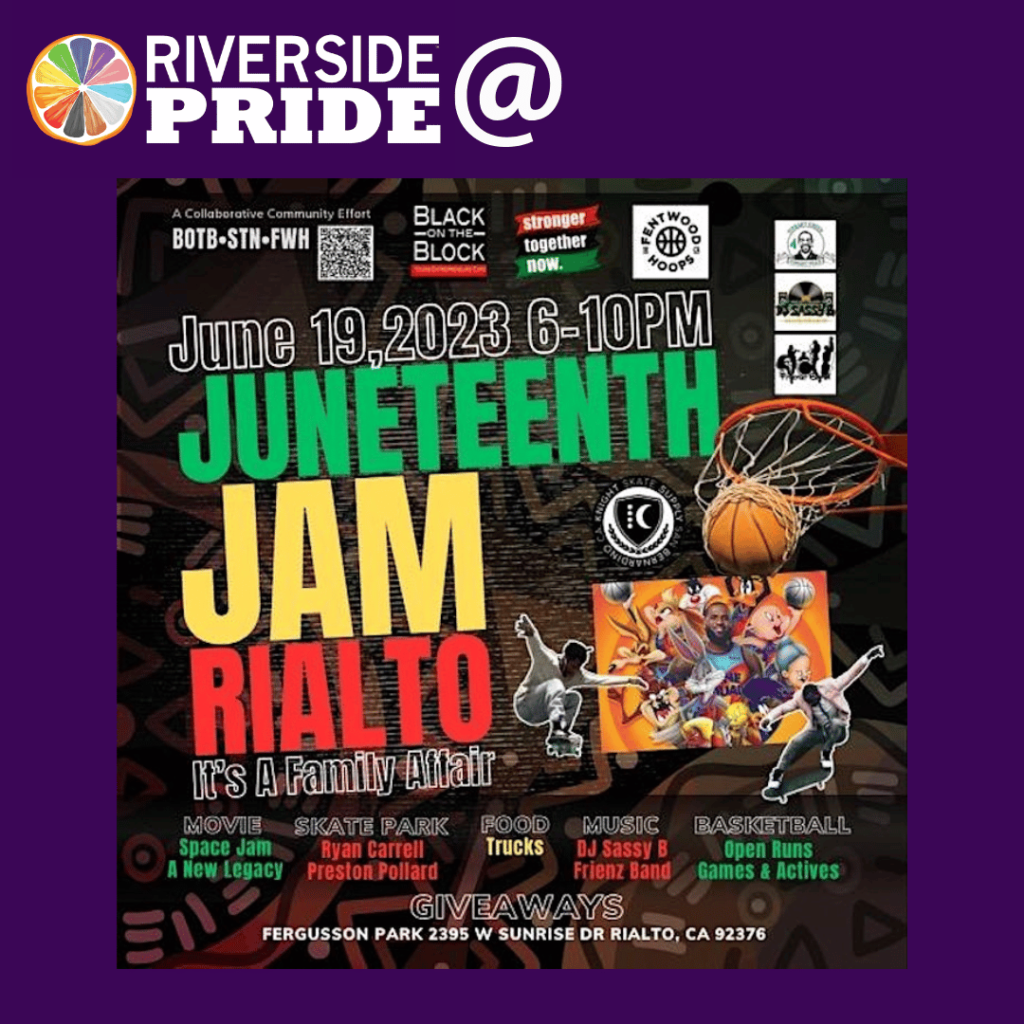 RivPride @ Juneteenth Jam Rialto - Riverside LGBTQ+ Pride