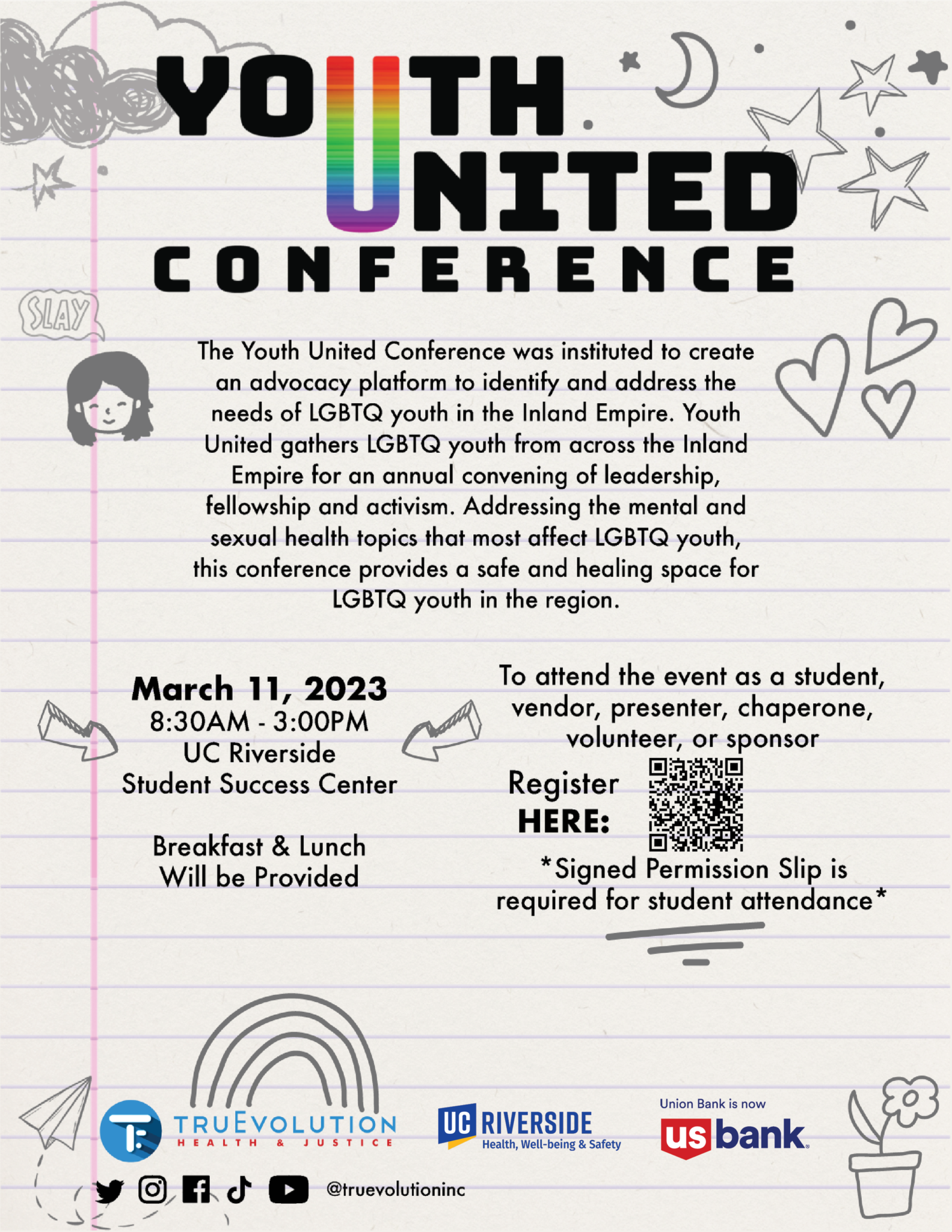 RivPride @ Youth United Conference by TruEvolution - Riverside LGBTQ+ Pride