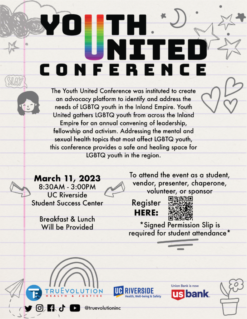 RivPride @ Youth United Conference by TruEvolution - Riverside LGBTQ+ Pride