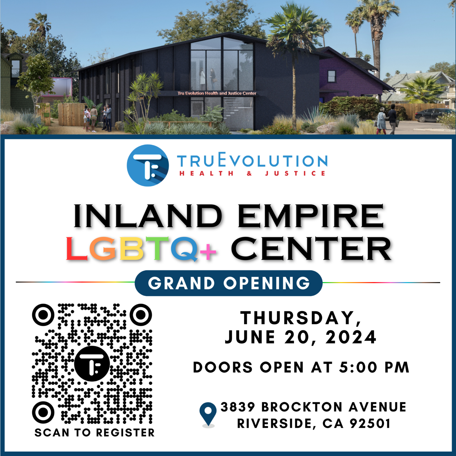 Inland Empire LGBTQ+ Center Grand Opening - Riverside LGBTQ+ Pride